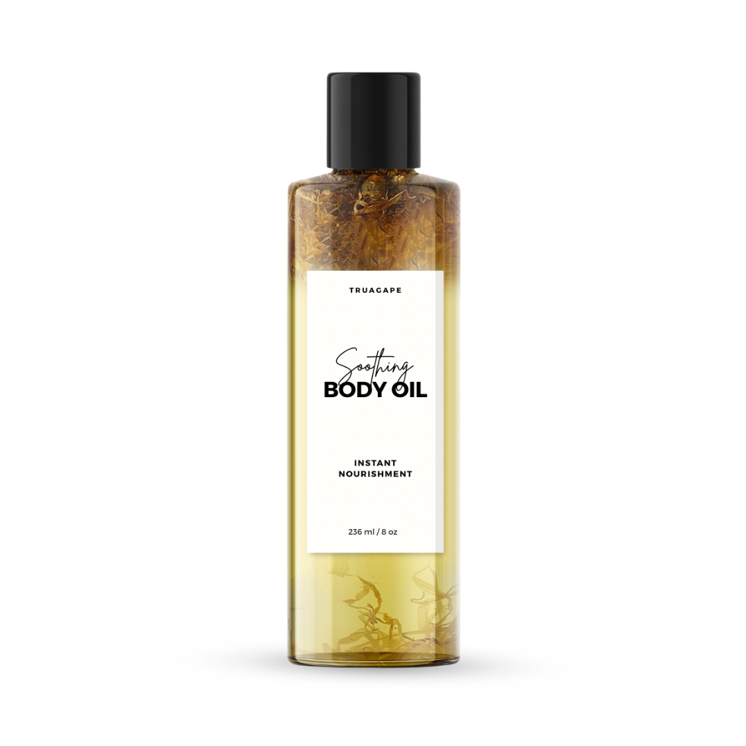SOOTHING BODY OIL – Truagape